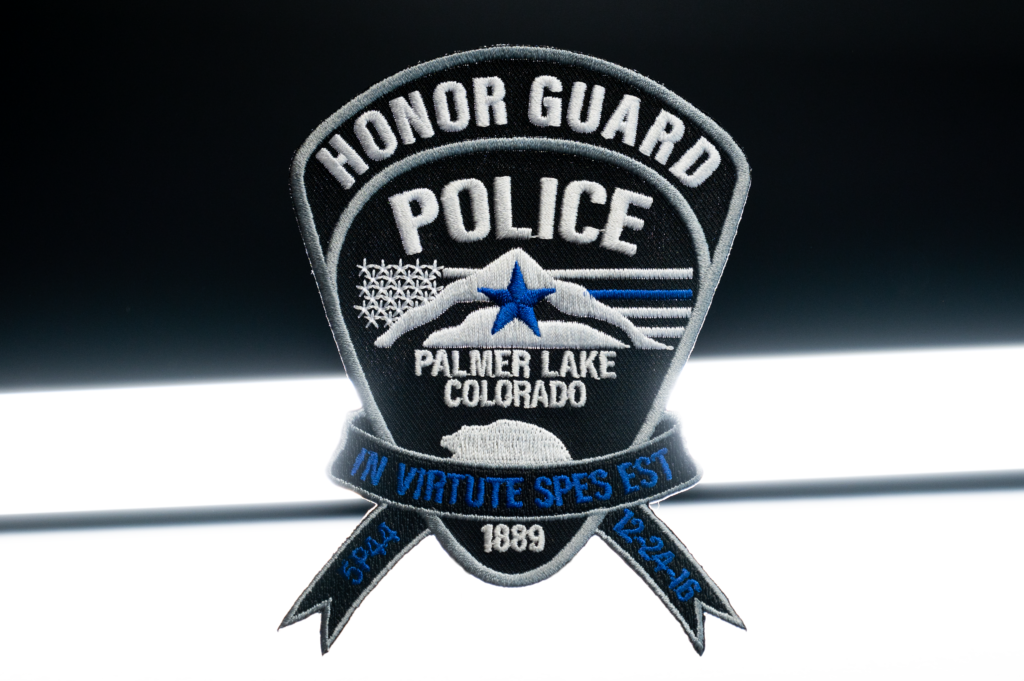 Palmer Lake PD Honor Guard Patches